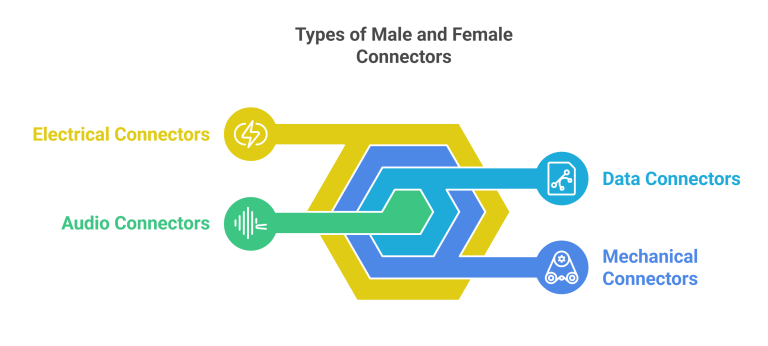 Understanding Male and Female Connectors Types & Differences